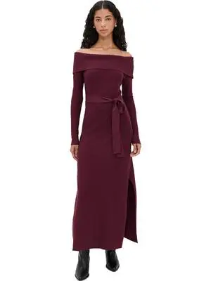 Splendid X Cella Jane Sweater Dress - Rosewood/row