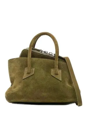 Attico Suede Tote Bag - Green