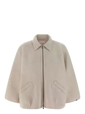Extreme Cashmere Zip-front Jacket - Neutrals