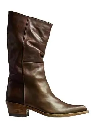 Khaite 35mm Clive Pointed-toe Boots - Brown