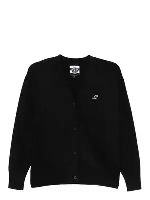 SPORT B. BY AGNÈS B. Dino Embroidered Cardigan - Black