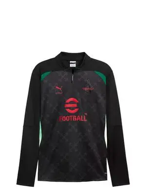 PUMA Ac Milan X Off-white Pre-match Sweatshirt - Black