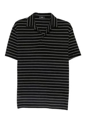 HOSIO Striped Polo Shirt