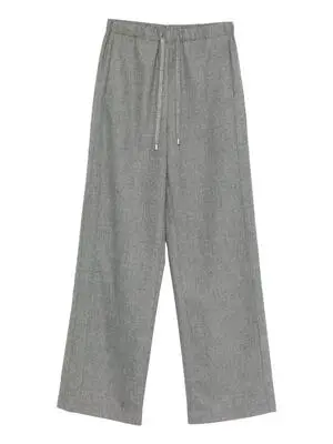 GRAN SASSO Drawstring-waist Trousers - Grey