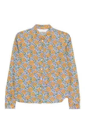ROBERT FRIEDMAN Floral-Print Long-Sleeve Shirt