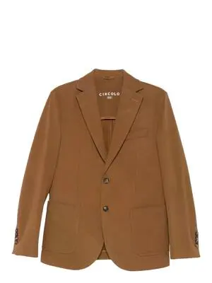 CIRCOLO 1901 Single-breasted Blazer - Brown