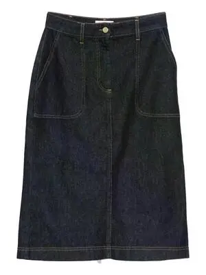 NIU Denim Midi Skirt