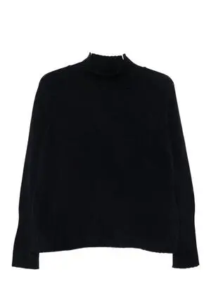 BEYOU High-Neck Knit Sweater