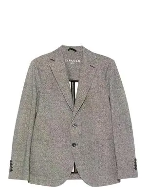 CIRCOLO 1901 Single-breasted Blazer - Grey
