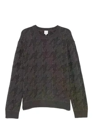 Paul Smith Geometric-pattern Sweater - Brown