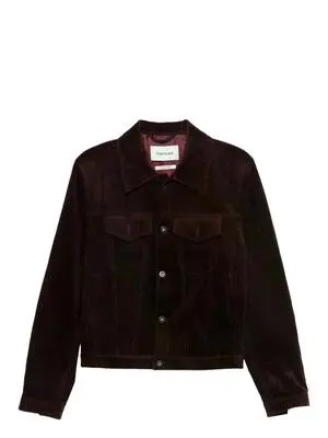 TONYWACK Buttoned Corduroy Jacket - Red