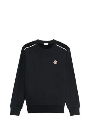 Moncler Logo-appliqué Sweatshirt - Blue