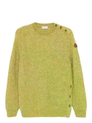 Moncler Crew Neck Sweatshirt - Green