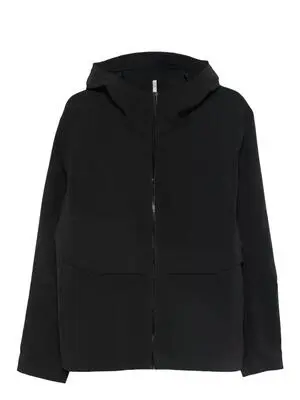 Veilance Hooded Zip-up Jacket - Black