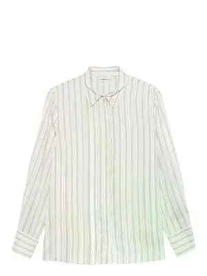 Peserico Striped Shirt - White