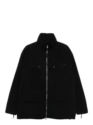 Aspesi Zip-up Jacket - Black