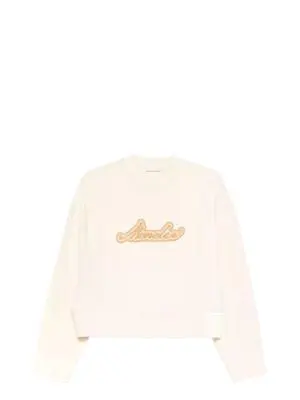 Moncler Logo-appliqué Sweatshirt - Neutrals