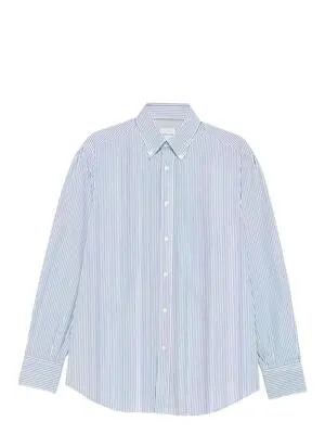 Brunello Cucinelli Striped Shirt - Blue