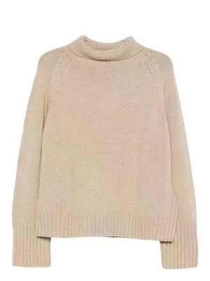 BEYOU Turtleneck Sweater - Brown