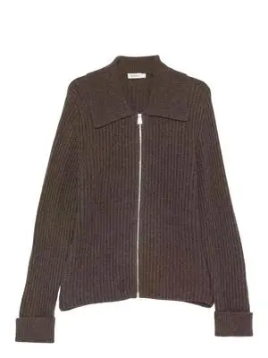 Simkhai Cashmere Cardigan - Brown