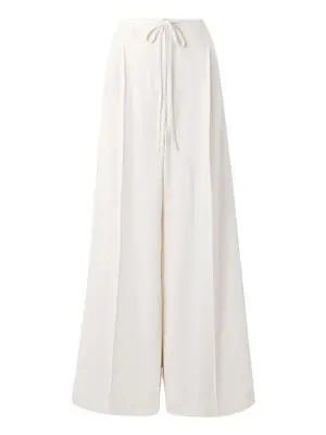 RÓHE Dupioni Wide-Leg Pants