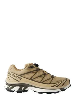 SALOMON XT-6 TPU-Trimmed GORE-TEX Mesh Sneakers Brown