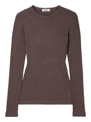 AGOLDE Delphi Ribbed Jersey Top