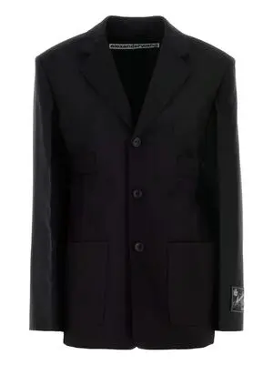 Alexander Wang Single-breasted Blazer - Black