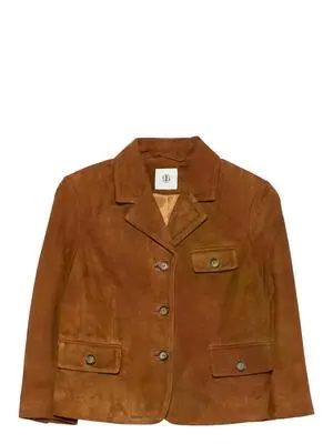THE GARMENT Suede Pocket Jacket - Brown