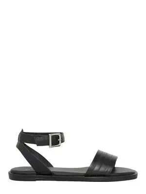 STUDIO CHOFAKIAN Studio 175 Leather Ankle-strap Sandals - Black