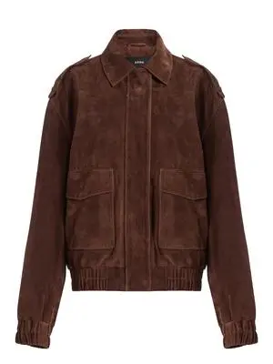 ARMA Halti Suede Bomber Jacket