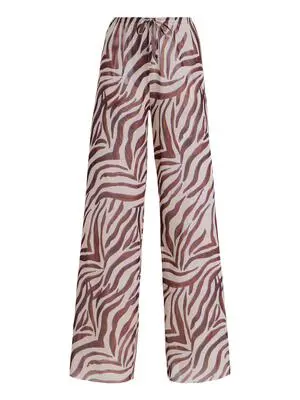 BOND EYE Riley Zebra Print Pants