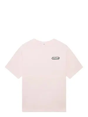 Casablanca Casa Racing Pvc Patch Oversized T-shirt - Pink