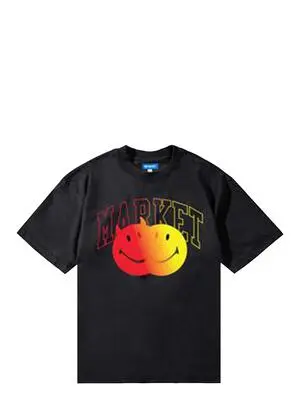 MARKET Smiley Good And Evil T-shirt - Black