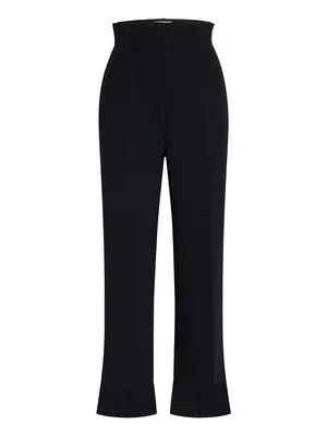 KHAITE Rae High-Rise Cropped Trousers