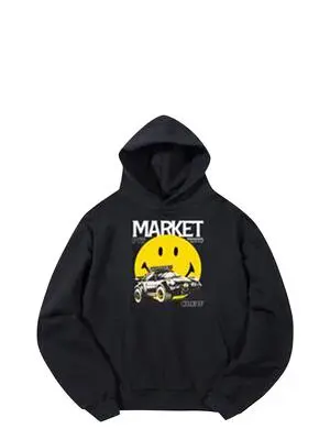 MARKET Smiley All Four Hoodie - Black