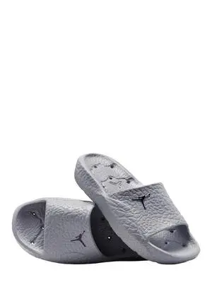 JORDAN Franchise Slides - Cement Grey/black