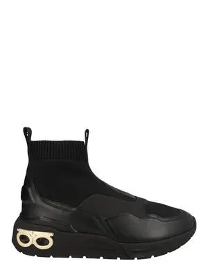 FERRAGAMO Cosma Sock High-top Sneakers - Yellow
