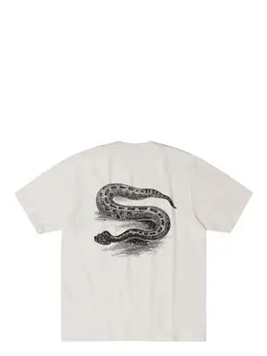 StÜssy Serpent Pigment Dyed Tee Shirt - Natural