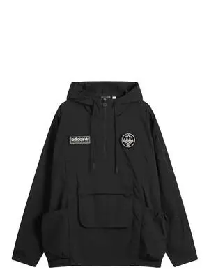 Adidas Spzl F.c. Smock Jacket - Black