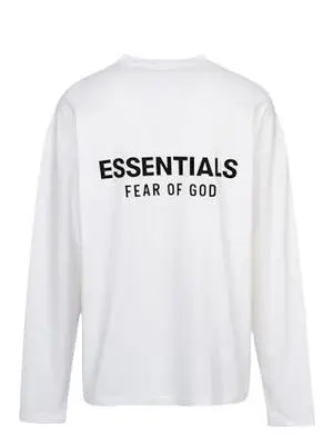 Fear Of God Essentials Long Sleeve T-shirt - White
