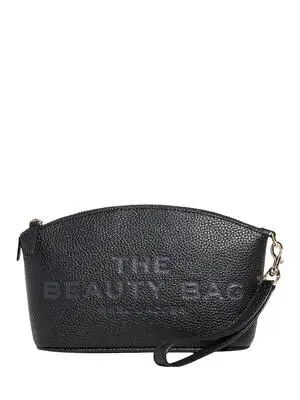 Marc Jacobs The Leather Beauty Bag - Black