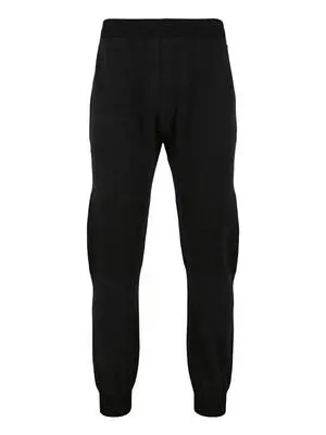 Bottega Veneta Knit Jogger Pants - Charcoal Black