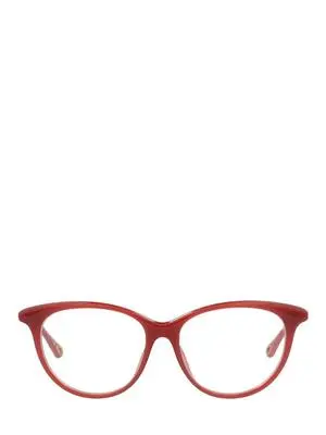 Chloé Cat Eye Optical Frames Orange Orange Transparent (ch0005oa/30009957/002)