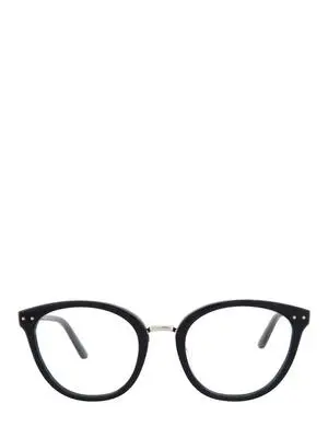 Bottega Veneta Round-frame Acetate Optical Frames - Blue Blue Transparent (bv0195o/30003002/003)