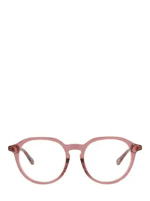 Chloé Round-Frame Bio-Acetate Optical Frames Pink Pink Transparent (ch0012oa/30009959/002)