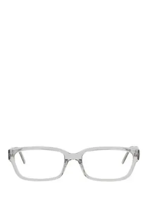 Balenciaga Square-frame Acetate Optical Frames - Grey Grey Transparent (bb0065o/30008235/005)