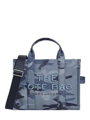 Marc Jacobs The Camo Jacquard Medium Tote Bag - Blue