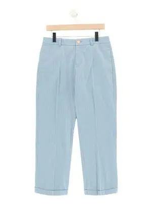 Gucci Pinstriped Trousers - Blue