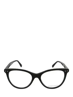 Bottega Veneta Acetate Optical Frames - Black Grey Transparent (bv0129o/30001667/001)